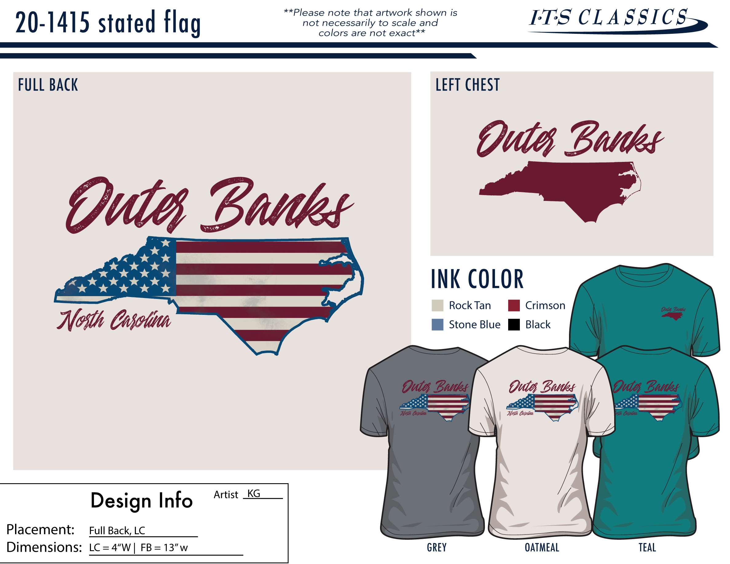 Stated Flag - LC-FB (20-1415)